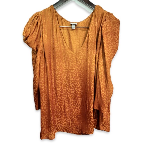 a new day | Tops | A New Day Satin Blouse Xl Petite | Poshmark